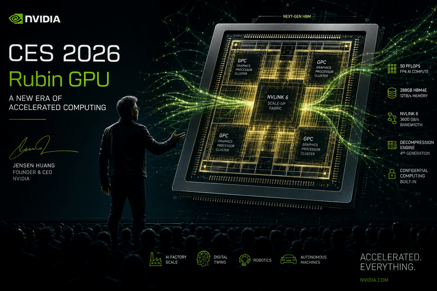 CES 2026 NVIDIA Rubin Keynote: AI Hardware Moment | William Spurlock